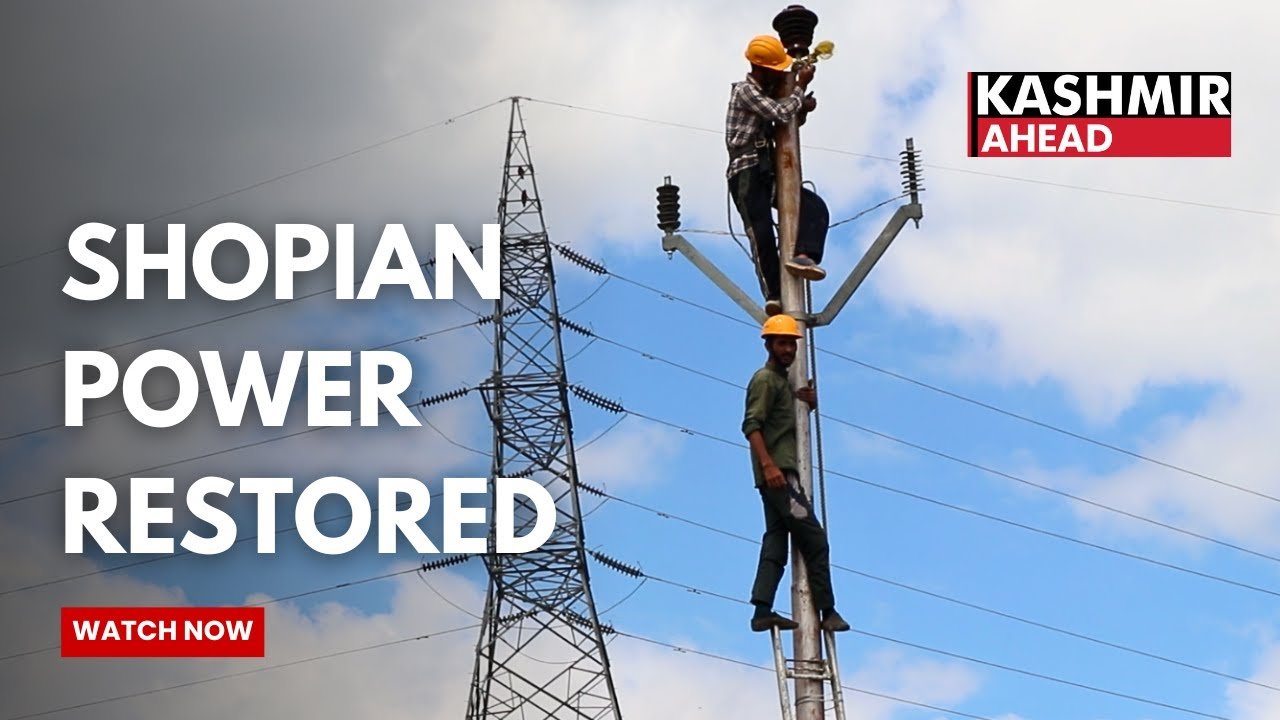 J&K: Rain Damages Transmission Lines in Shopian I Restoration Underway ...