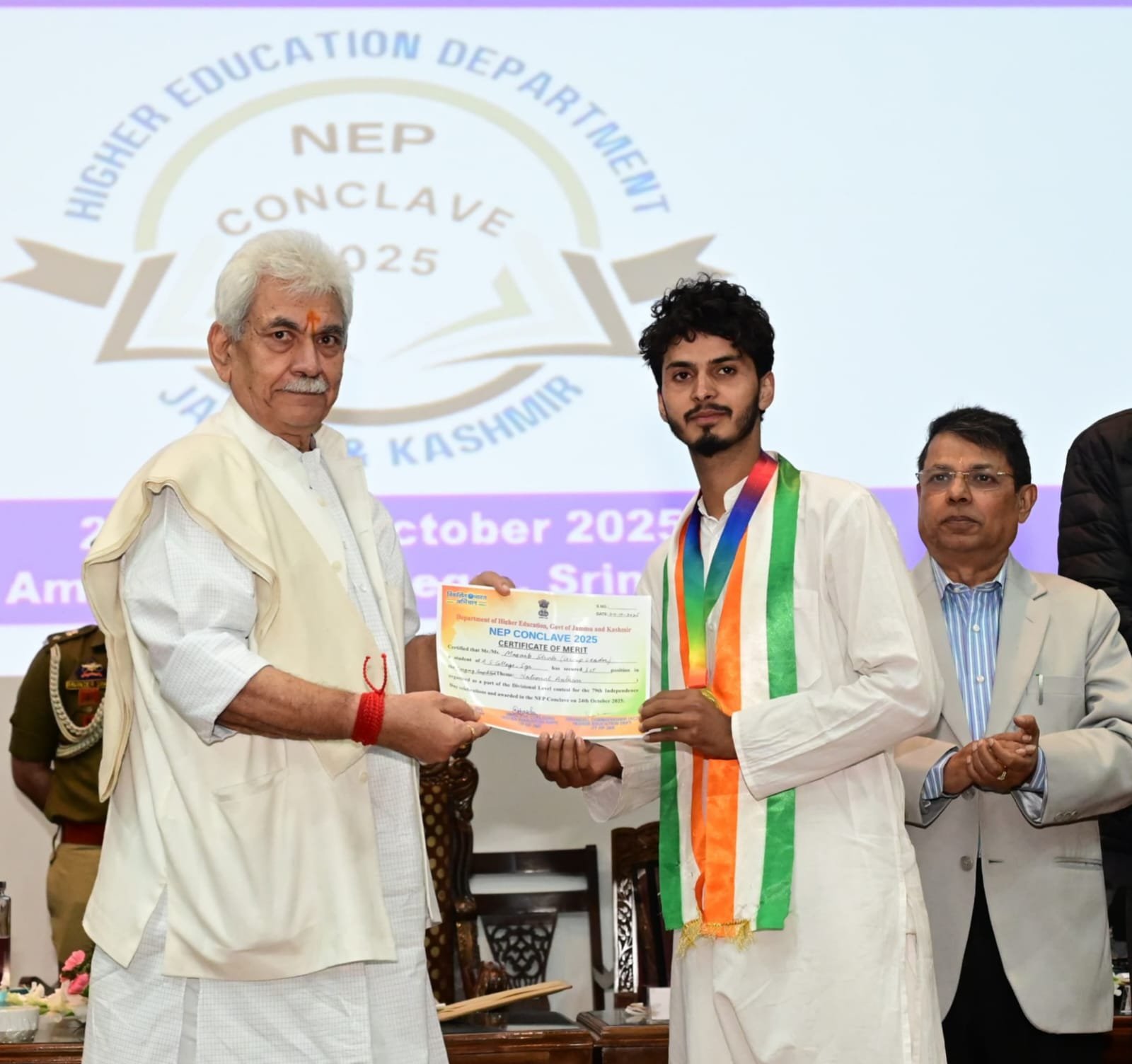 LG Manoj Sinha: J&K among first to implement NEP 2025 in higher education - Kashmir Ahead